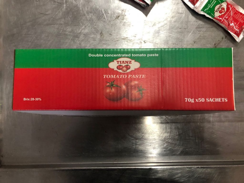 Sachet Tomato Paste – 70gx100- Flat – tomatopaste2-12 - Tomato Paste ...