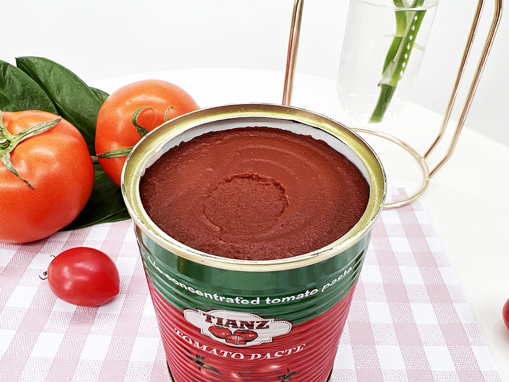 Tianz Canned Tomato Paste 400g Brix:28%-30% - Tomato Paste,Tomato Paste ...
