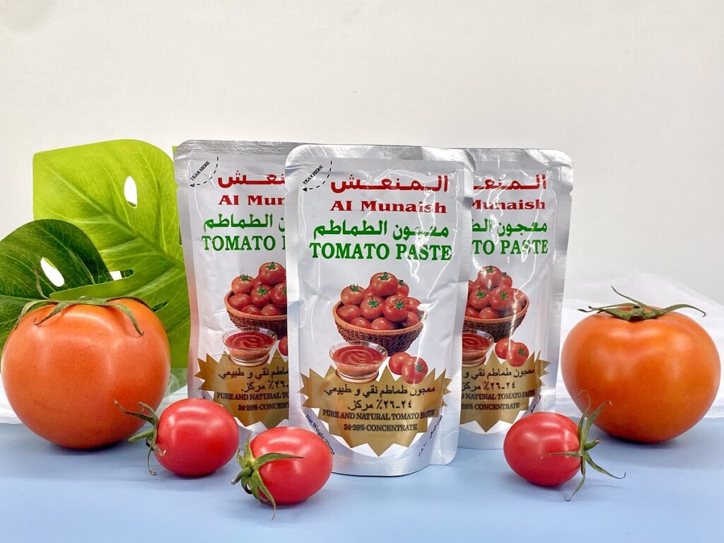 Stand pouch tomato paste 70g Brix:24-26% - Tomato Paste,Tomato Paste ...