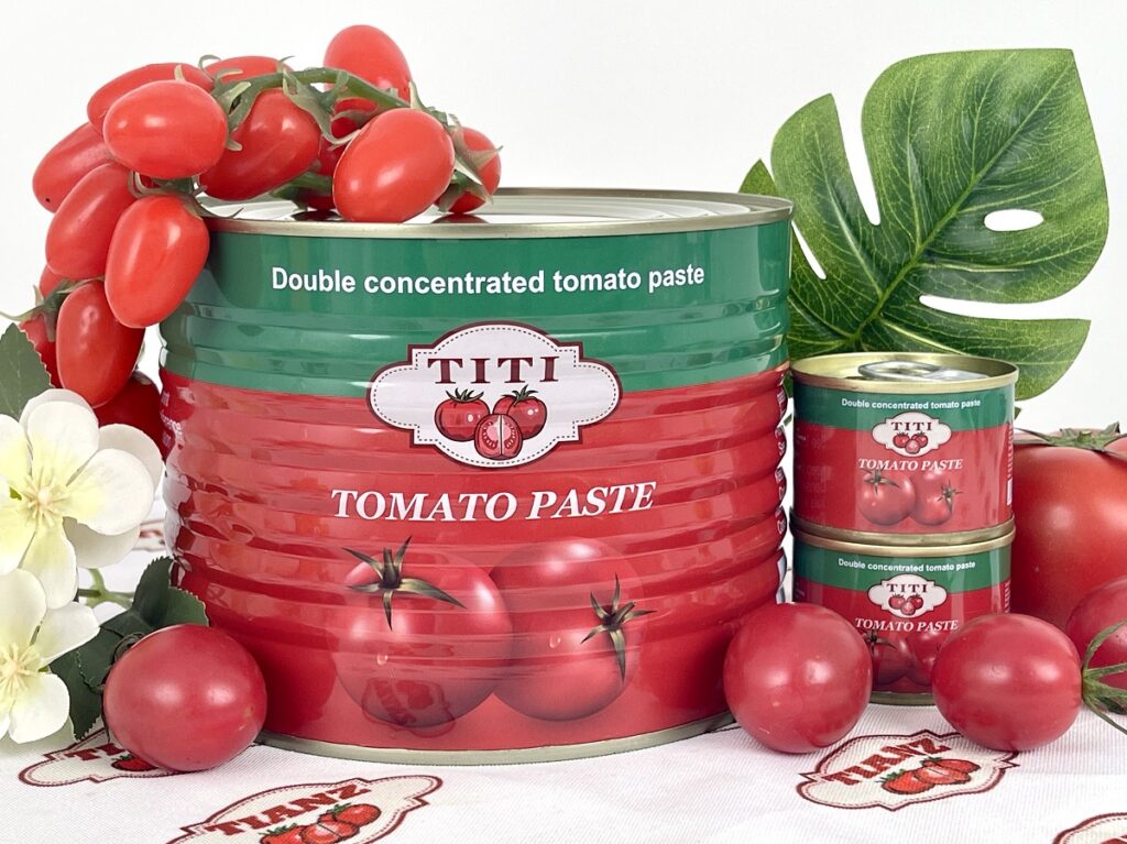 Canned Tomato Paste 70g-2200g Customized Flavor Support OEM/ODM ...